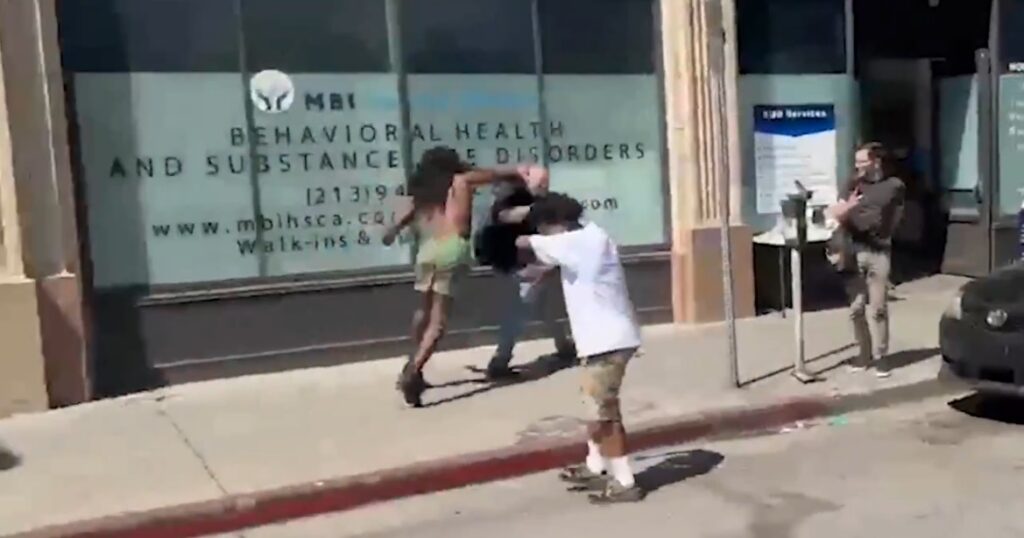Skid Row Sting Erupts Into Violence – Redline Headlines